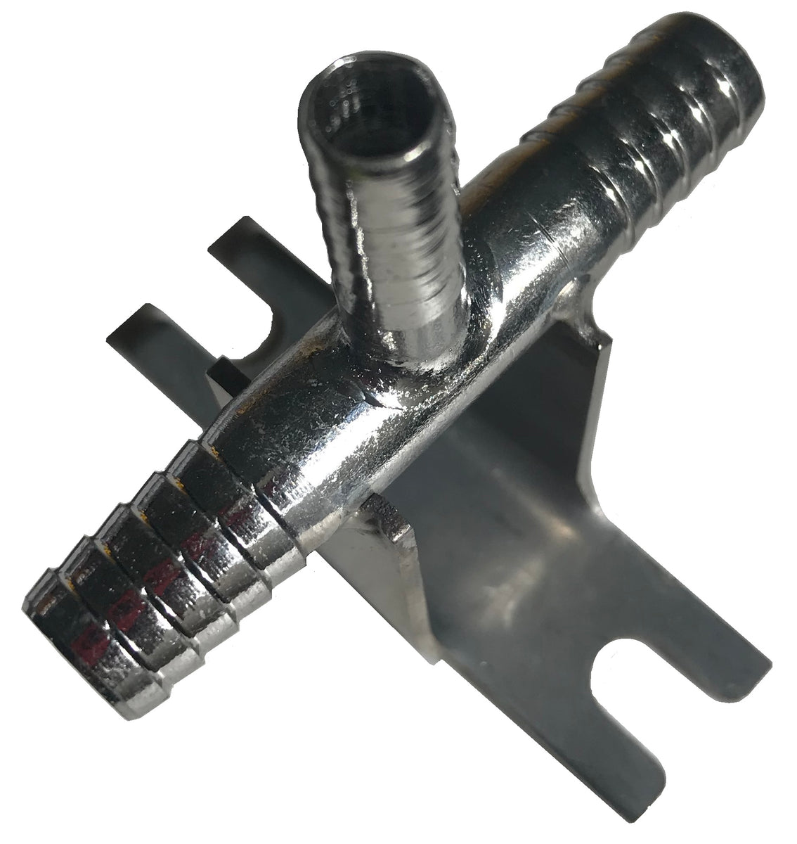 Gas Tee - 6 x 6 x 6mm with bracket - 10 Pack – Professional Beverage